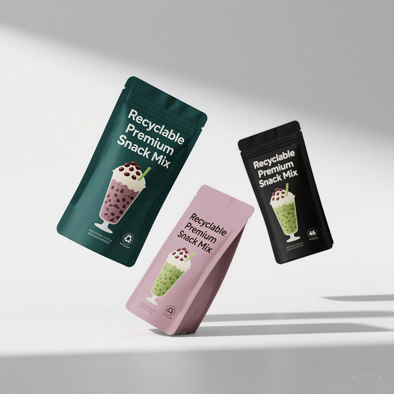 8-Side Sealed Coffee Bags with Oxygen Barrier & Free Artwork