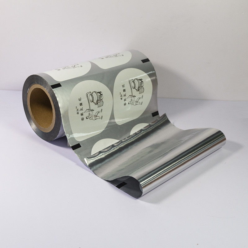Plastic Cup Lidding Filling Sealing Film Roll FDA ISO