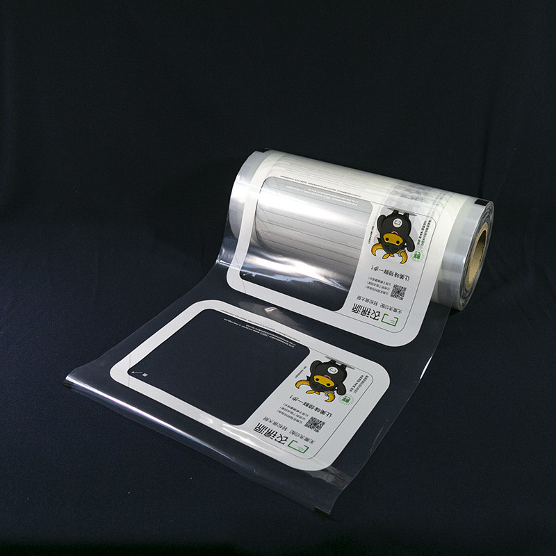 Custom Lunch Box Food Plastic Composite Sealing Film Roll GRS BRC
